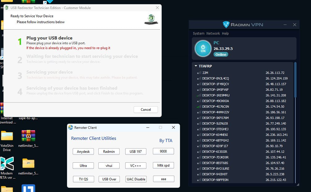 Remoter Client by TTA — IP & Downloads